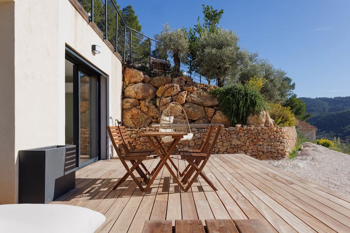 Bas De Villa 75m2, Vue Collines - Animaux Acceptés - Solliès-Pont