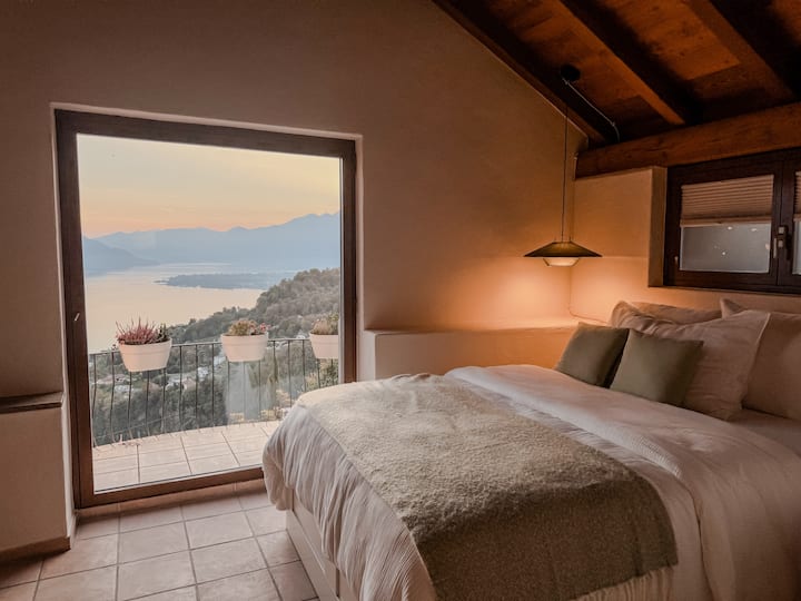 Valle Verzasca | Lakeview Retreat | Pool & Forest - Suisse