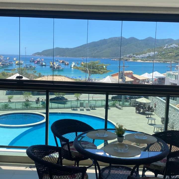 Apartamento Em Resort Frente Ao Mar - Arraial do Cabo