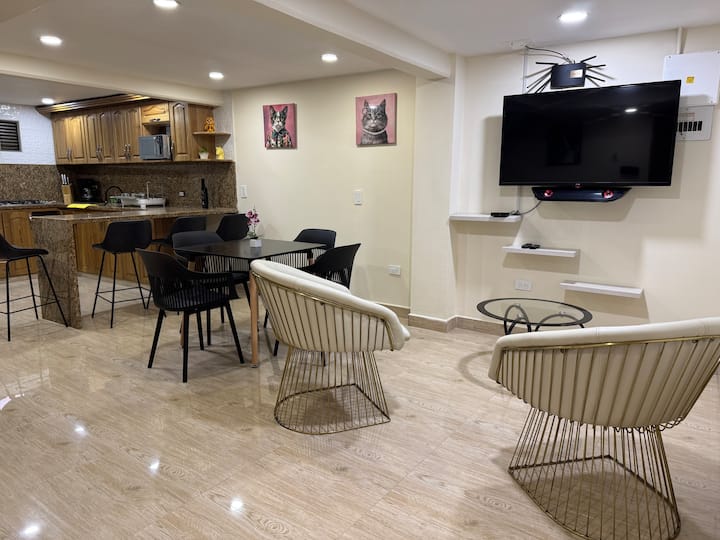 Apto Dúplex Con Aire Acondicionado Cerca Del Metro - 