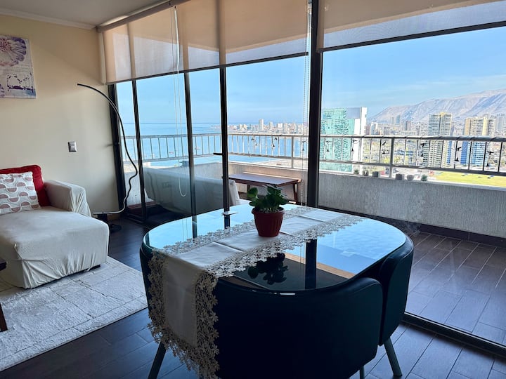 Piso 24 Con Vista Al Mar En Península Cavancha - Iquique