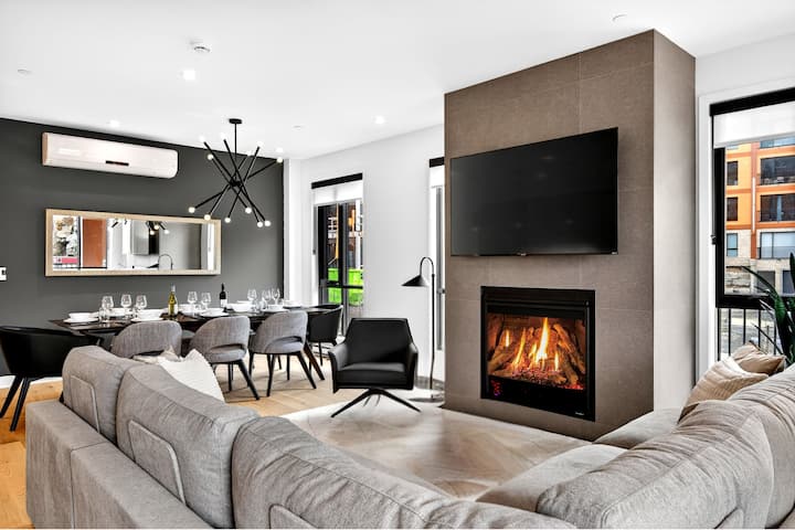 Solis 102 • Deux Pas Des Pistes + Navette Gratuite - Mont-Tremblant