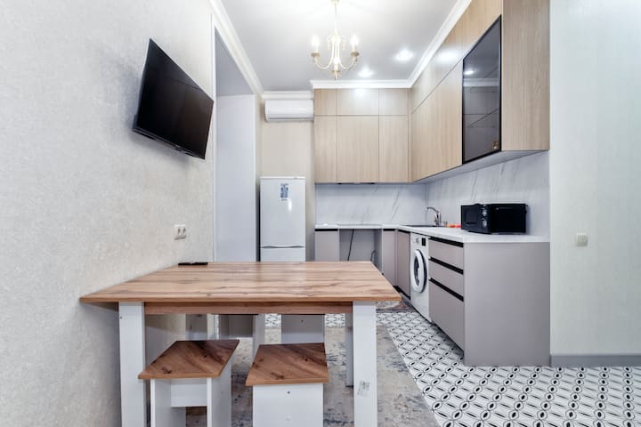 Уютная евродвушка в Жк Алпамыс - Nur-Sultan