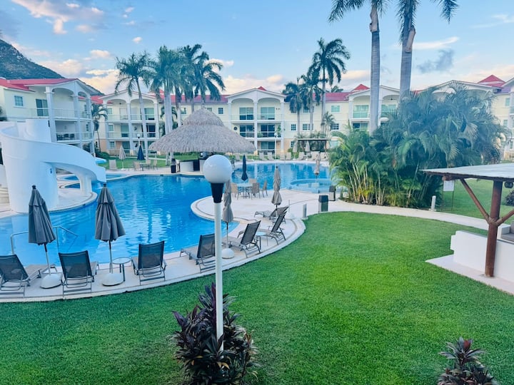 Departamento En Diamante Lakes Frente A Arena Gnp - Acapulco