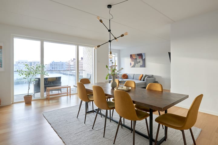 Modern 4-bed Apt W/ Sea View & Lift, Copenhagen - Copenhague