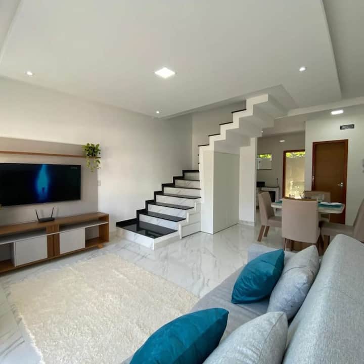 Casa De Angeli, Próximo A Praia De Taperapuan Orla - Brazil