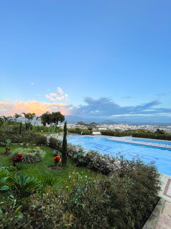 Habitación Con La Mejor Vista De Pereira - Pereira