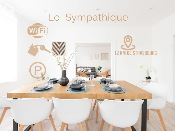 Confort-wifi-parking-strasbourg-le Sympathique - Hôpital de Hautepierre