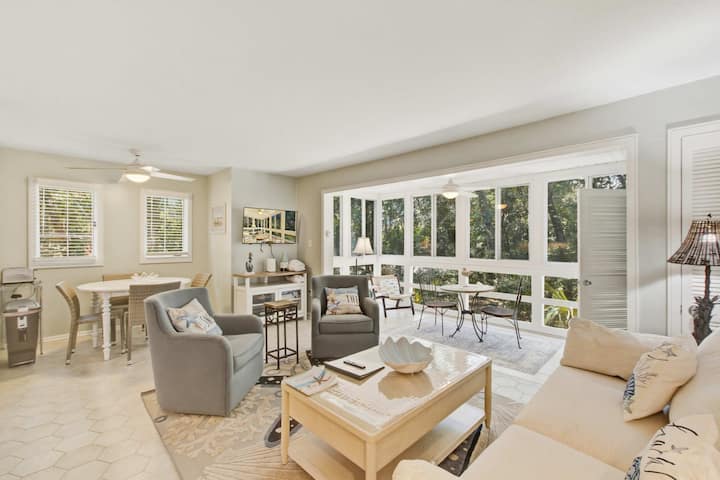 First-floor Ocean Condo W/ Sunroom & Free Wifi - Kiawah Island, SC