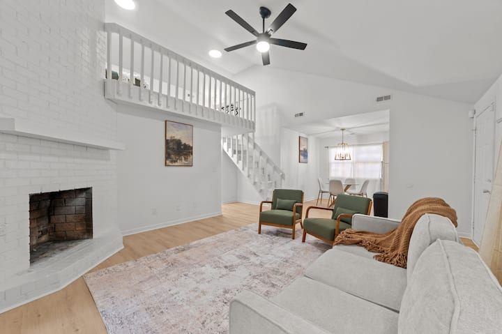 Townhome 5 Min From Ecu – Sleeps Up To 8 - Greenville, NC