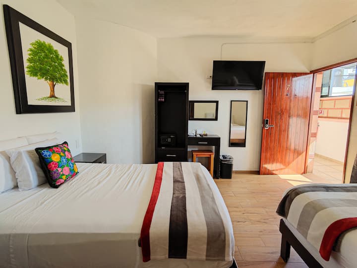 Fitz-mar Siete, Habitación Con Dos Camas - Isla Mujeres