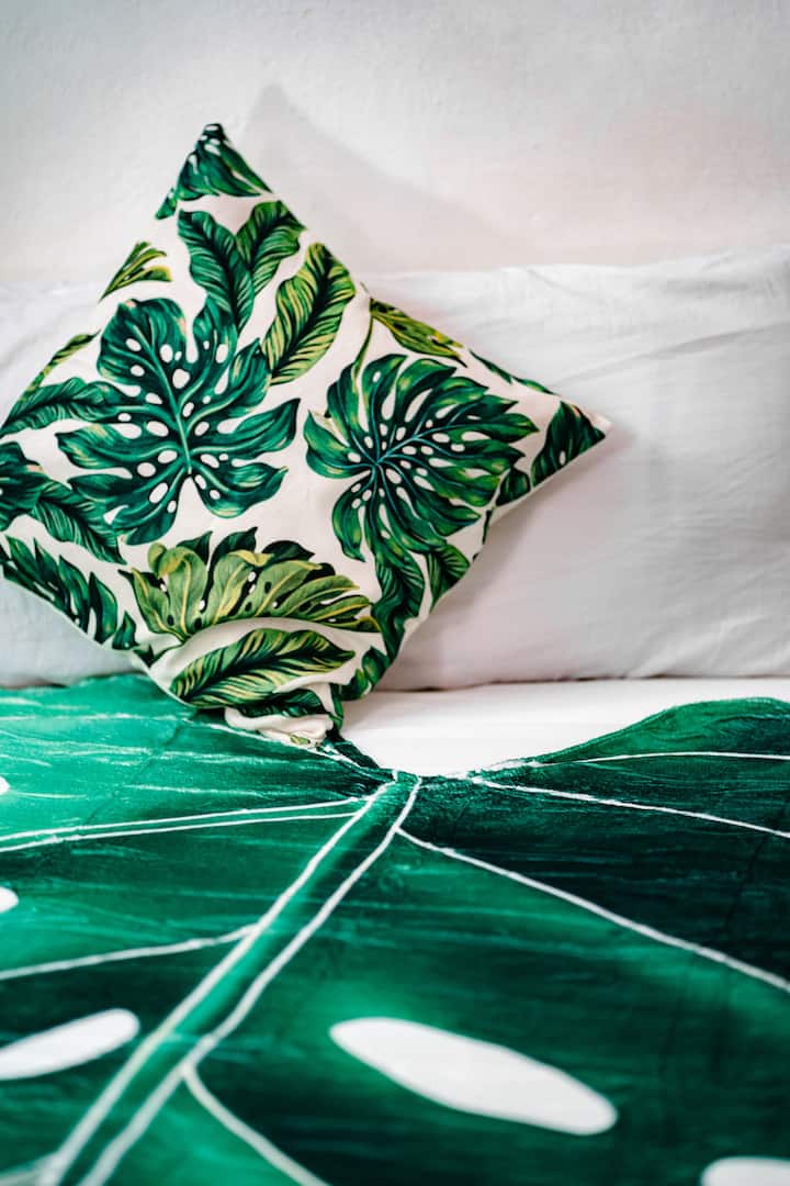 Hab. Privada 2 Camas Matrimoniales Con Tv Y A/c - Cozumel