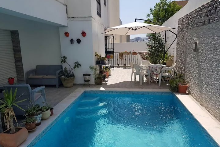 Studio Avec Piscine - 튀니스