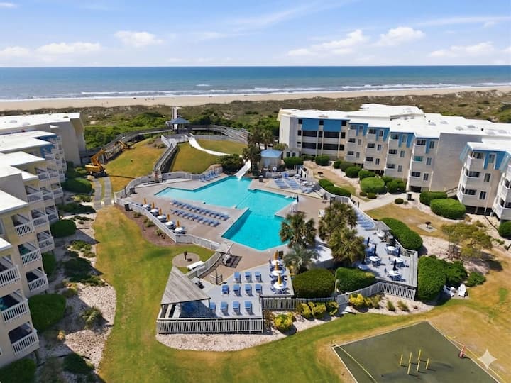 1br Oceanview 3rd-floor | Hot Tub | Pool - Fort Macon State Park, Atlantic Beach