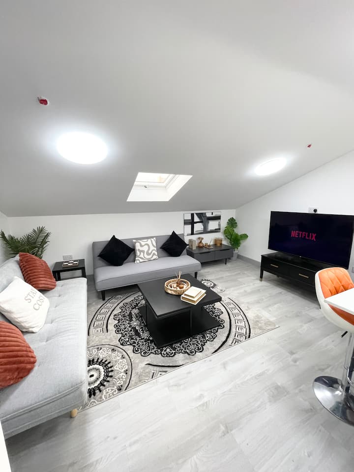 New 3 Bedrooms Apartment |Fast Wifi | Free Parking - Cardiff