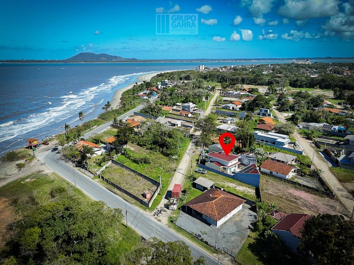 Casa Com 5 Quartos E 4 Banheiros 50 Metros Do Mar - Itapoá