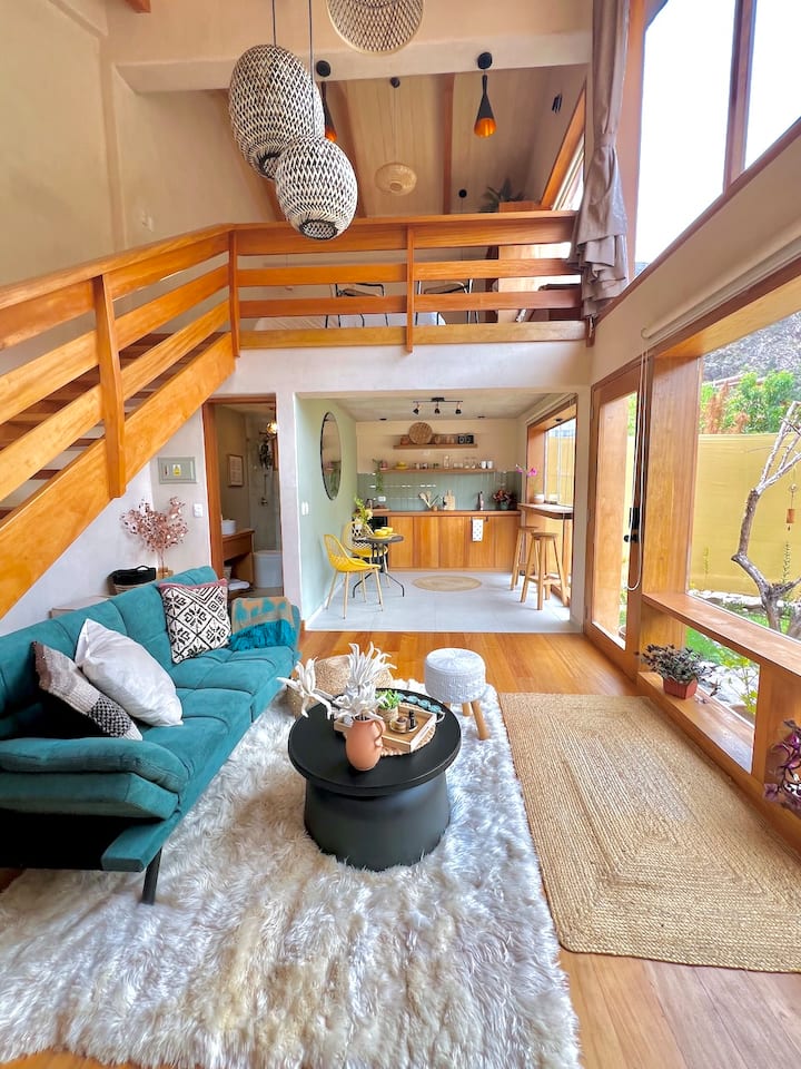 Panoramic Glass Loft: Sacred Valley Mountain Views - Madre de Deus