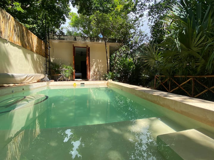 Chambre Tropicale Avec Piscine Privée, La Ermita - Mérida