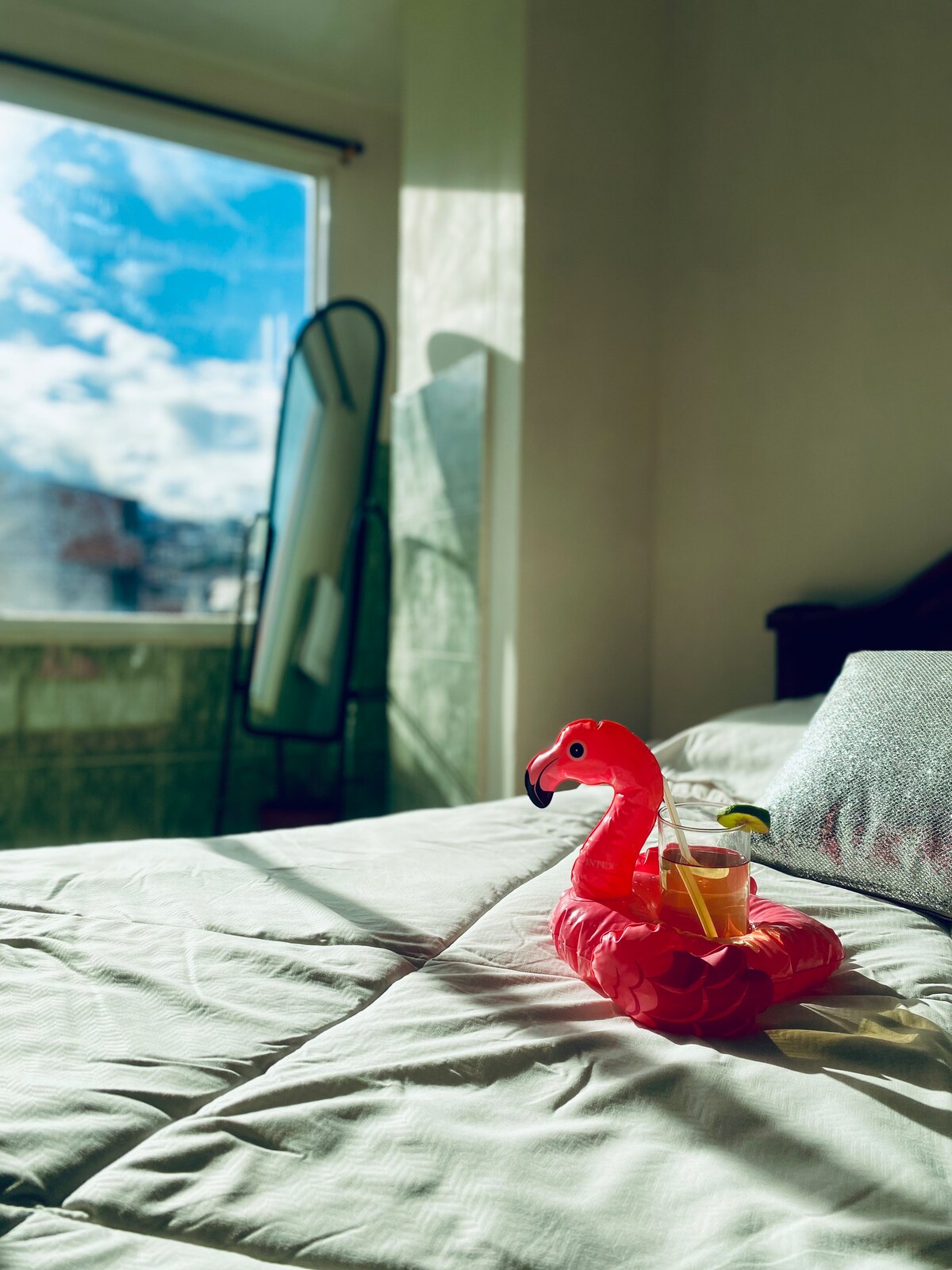 Flamingo Loft| Céntrico| Cerca a UTPL con Parking - Airbnb