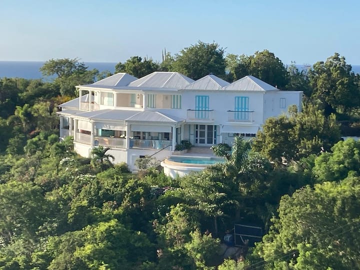 French Riviera Meets Antigua /Luxury Hilltop Villa - Antigua and Barbuda