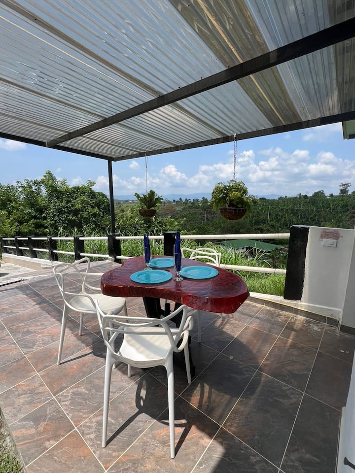 Cabaña La Sixtina +Desayuno Incluido +Seg Hot+parq - Quimbaya