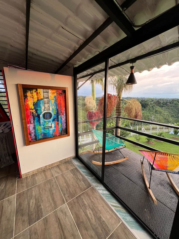 Cabaña Buena Vista + Desayuno Incluido +Seg Ho+par - Quimbaya