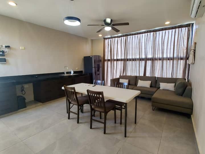 Cómodo Departamento Privado 2 Habs. Montebello - Mérida