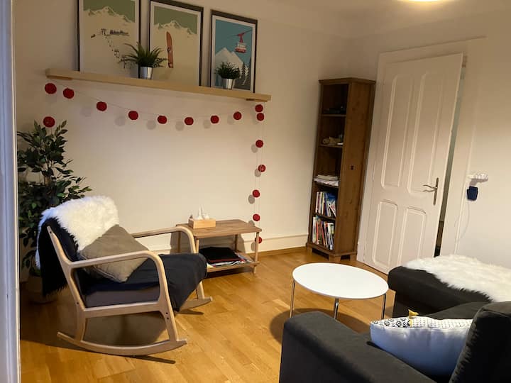 Cosy Rez Avec Vue Proche De La Gare Et Navettes - Leysin