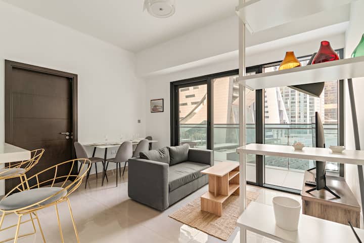 First Class |1br| Near Burj Khalifa & Metro Access - Dubai