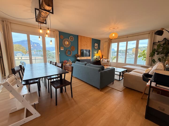 Grand T3 Familial Centre Chambéry + Parking Privé - Chambéry