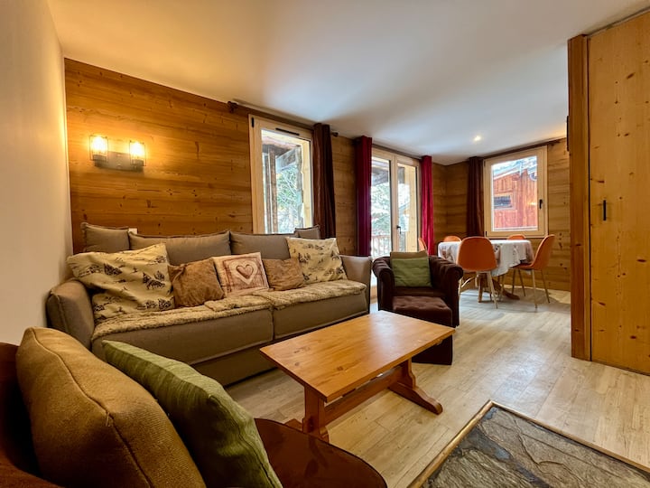 Chalet - Apt 5p - Cheminée Parking Skiroom - Piste - Tignes