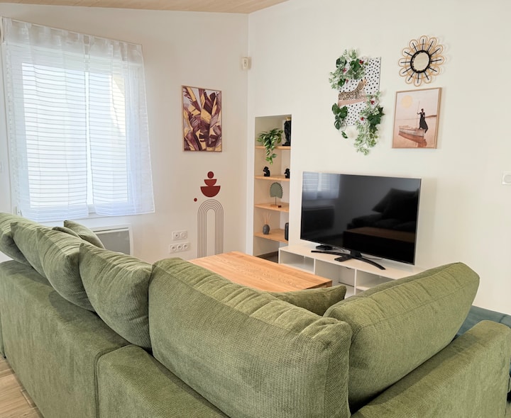 Le Cocon Kaya – T3 Wifi Hd, 10 Min La Rochelle - Puilboreau