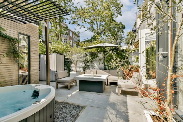 Urban Oasis With Jacuzzi & Garden Near Rai/pijp - Ámsterdam