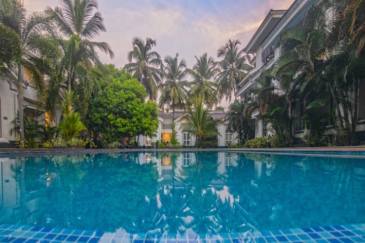 Bohemian 2bhk Apartment Siolim - Goa