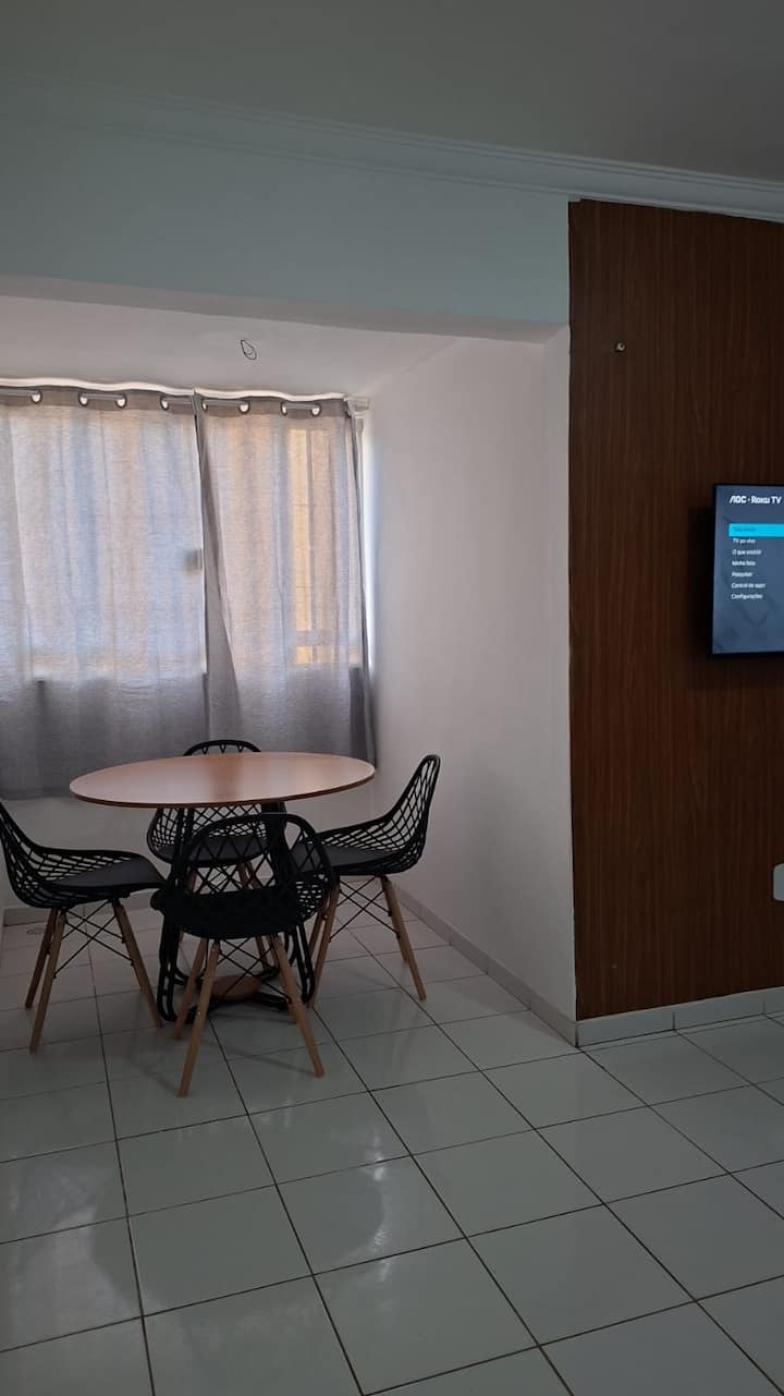 Apto 5 Pessoas, Ar Condicionado E Piscina No Turú - São Luís