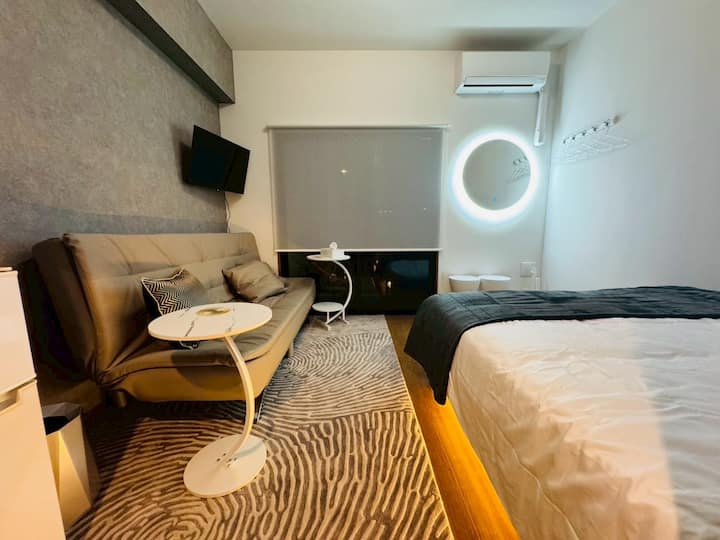 New！luxurysweet博多駅南63・最大3〜4人・博多駅車で5分・新築・条件付ペット可 - Fukuoka