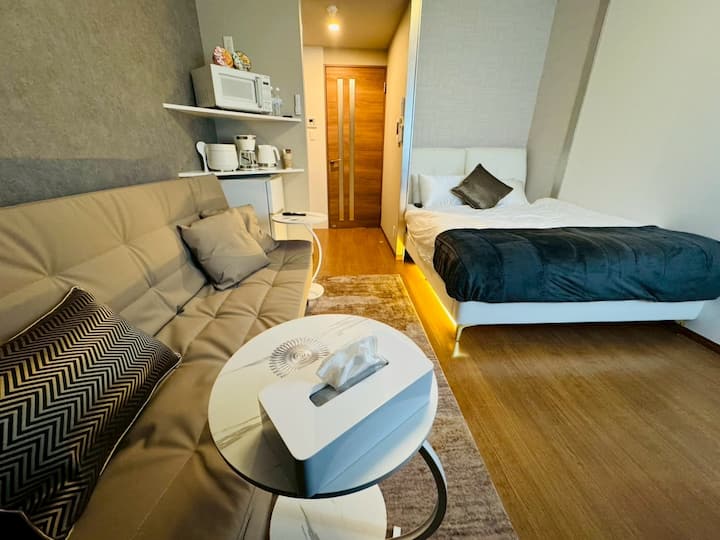 New！luxurysweet博多駅南62・最大4人、ペット可、博多駅車で5分・新築 - Fukuoka