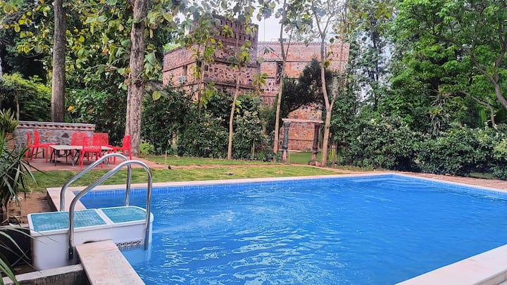 Willows Estate | 5bhk Rustic Pool Farm @ Gurgaon - Manesar