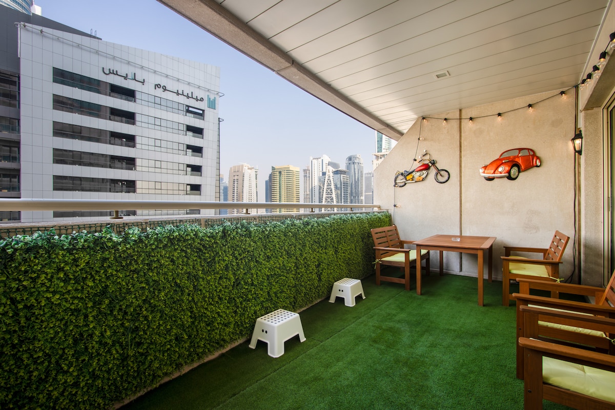 Modern Loft 1BR Next to Metro & Marina Walk - Apartments for Rent in ...