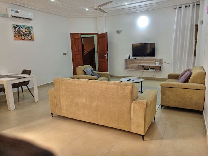2 Chambres Salon Climatisé à Missebô - Cotonou