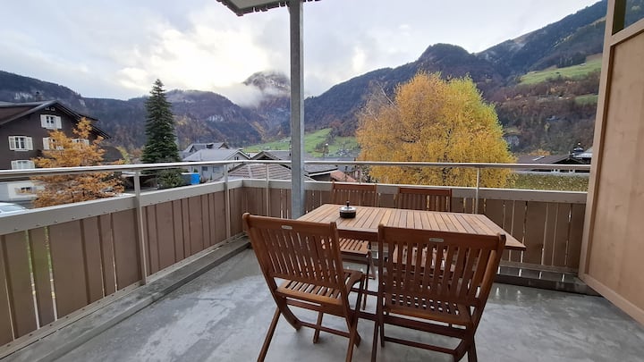 Mountain View With Balcony And Free Parking - Hasliberg