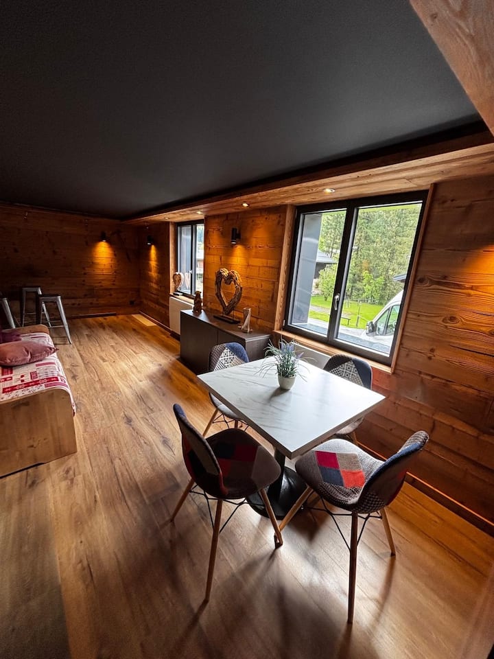 Gemütliches Studio 35 m² - 3 Pers. - Châtel in der Nähe der Pisten ...