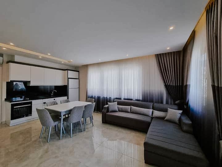 Квартира 2+1 в районе пляжа Клеопатра - Alanya