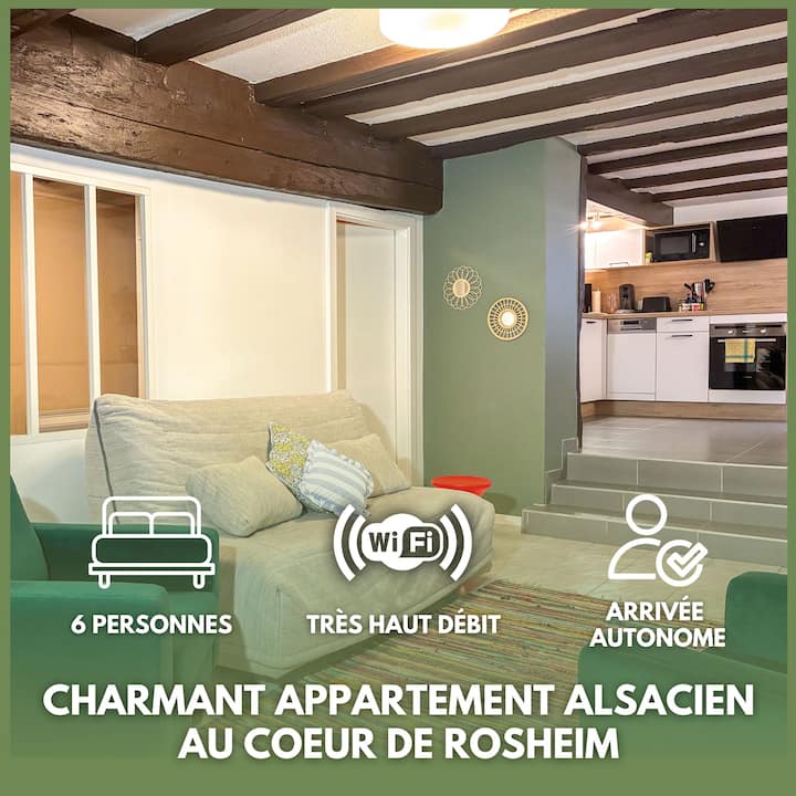 Charmant Appartement Alsacien Au Cœur De Rosheim - Molsheim