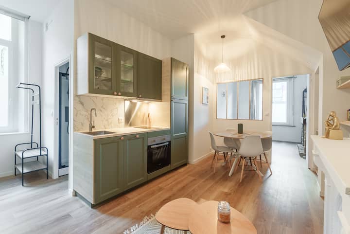 Appartement Claudius Studio Confort Centre Ville - Boulogne-sur-Mer