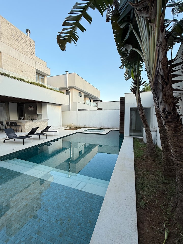 Casa P/ Até 12 | Piscina Privativa - Guarujá - Guarujá