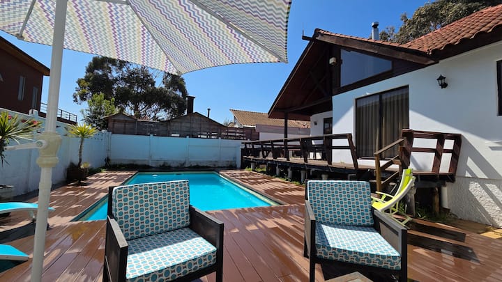 Algarrobo, Hermosa Casa En Condominio - Algarrobo