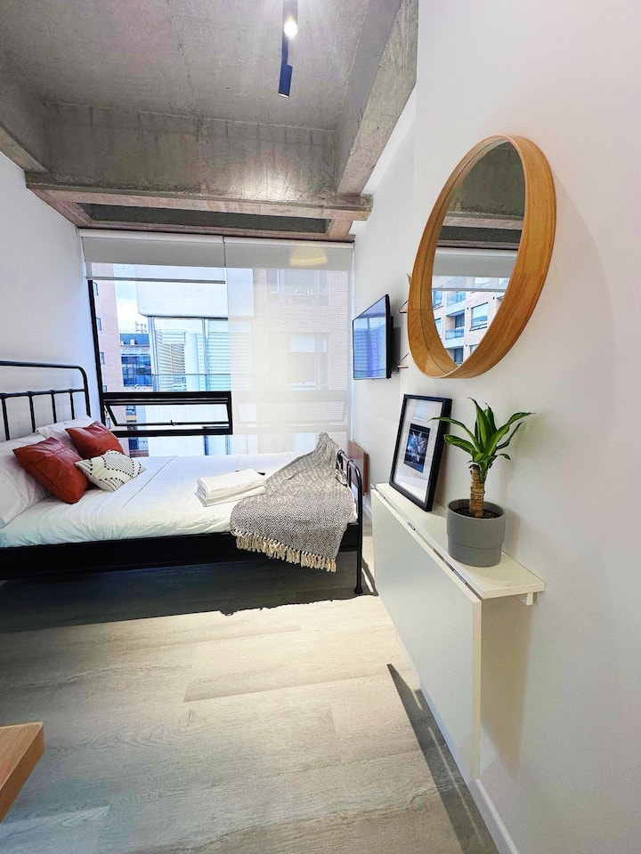 Loft 8 Mins Parque 93 | Coworking | Terraza | Wifi - Bogotá