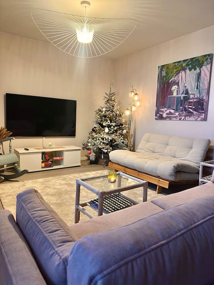 Two Rivers View – Spacious 4-room City Flat - Rovaniemi