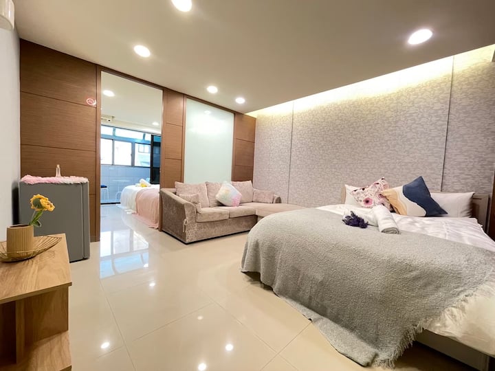 Ximending𓇬v17𓇬taipei 101𓇬2-6p Mrt 西門站𓇬五星飯店床墊 - Taipei